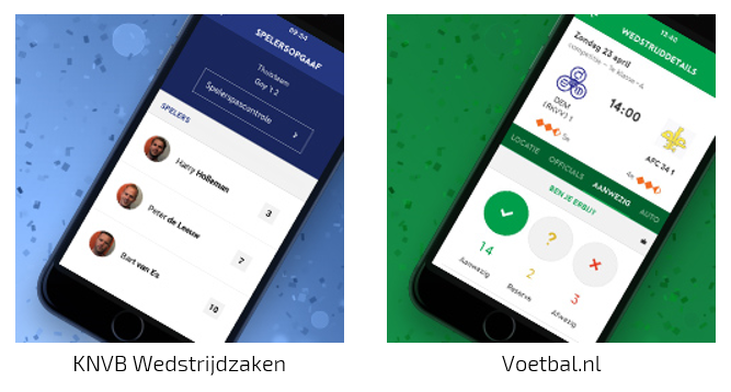 Nieuwe voetbal.nl app